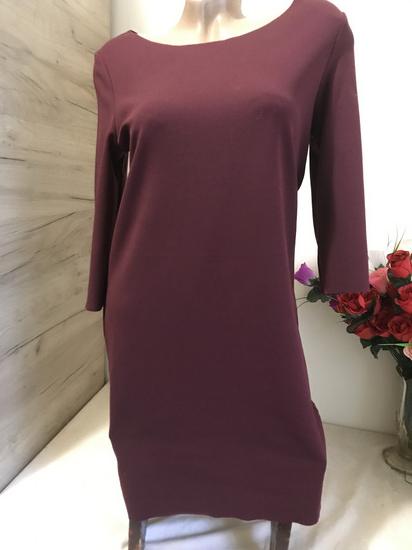 Amisu bordo ravna haljina 36