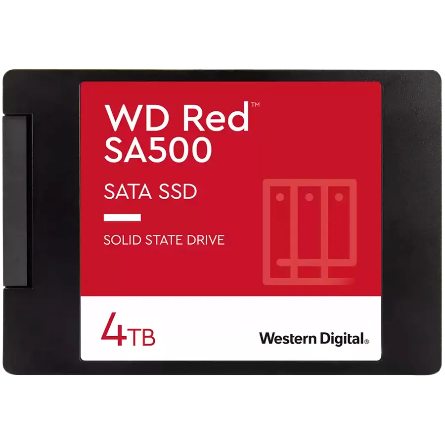 SSD WD Red (2.5", 4TB, SATA III 6 Gb/s)