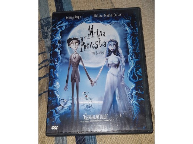MRTVA NEVESTA (rez. Tim Burton)  /// DVD Original