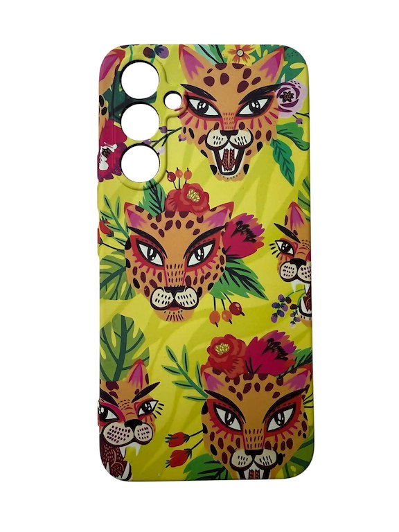 Maska Svetleca print za Samsung A54 gepard