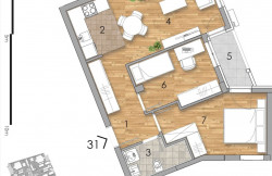 Prodajem Stan-Apartman, Podbara, Novi Sad, €165.100