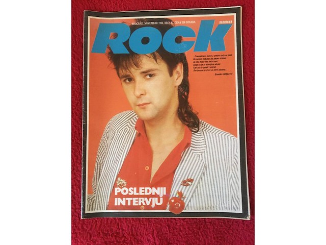 ROCK magazin Broj 93 -1986 god