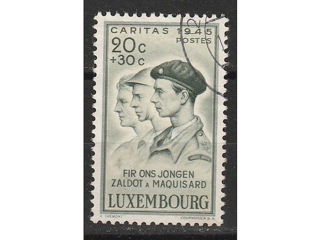 Luxembourg, Luksemburg - National War Victims Fund-1945