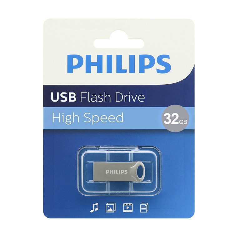USB flash memorija Philips 2.0 32GB single port (FM21UA032A/93-A) (MS)