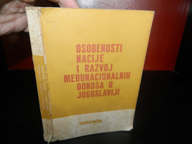 Osnovi nacije i razvoj međunacionalnih odnosa