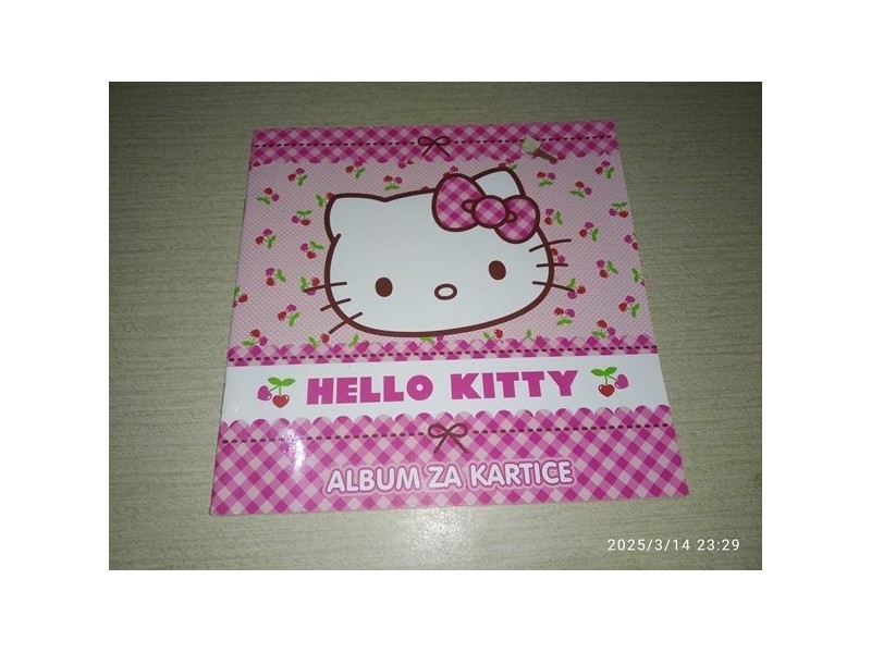 Hello Kitty album za kartice