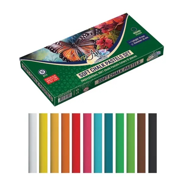 Artline Umetničke meke pastele FI10mm ART078, 12 komada