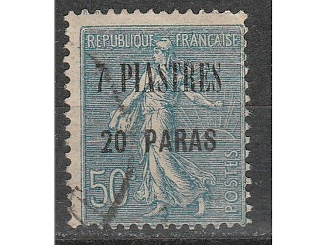 Turkey - French Post Office - 1921 - Type Semeuse