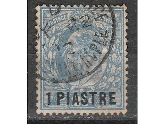 Turkey - British Post Offices - 1906