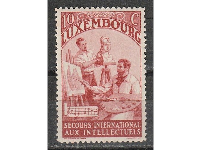 Luxembourg, Luksemburg-1935-Fund for Intellectuals-