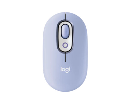 LOGITECH - Pop Mouse with Emoji, Lilac miš