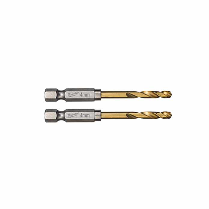 Milwaukee udarna burgija za metal HSS-G TiN HEX 1/4" 4mm 2/1 48894708