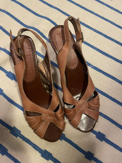 Kožne H&M sandale 25,5cm