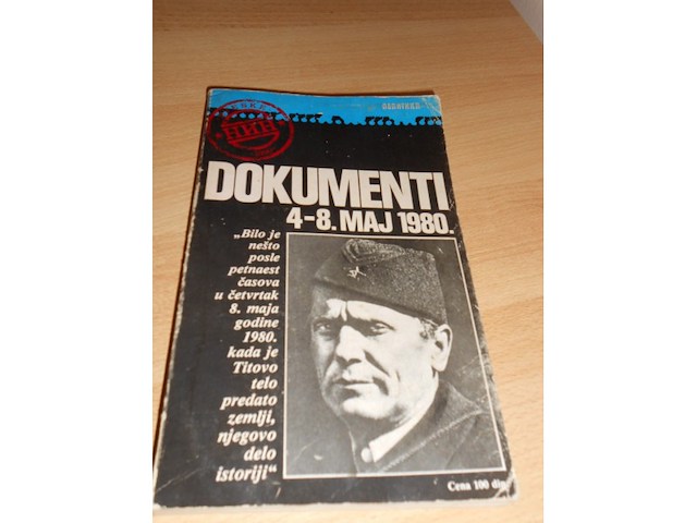 Dokumenti 4-8.maj 1980. NIN