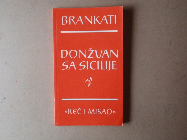 Vitalijano Brankati - DONŽUAN SA SICILIJE