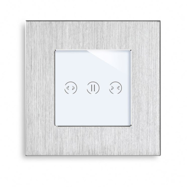 Wi-Fi TOUCH CURTAIN AL Silver (TUYA)