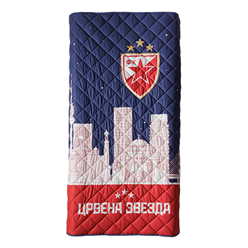 Prekrivač Crvena zvezda 140x200cm - znamenitosti grada
