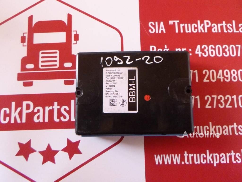 1740941 upravljačka jedinica za DAF XF95 BODY CONTROL UNIT tegljača