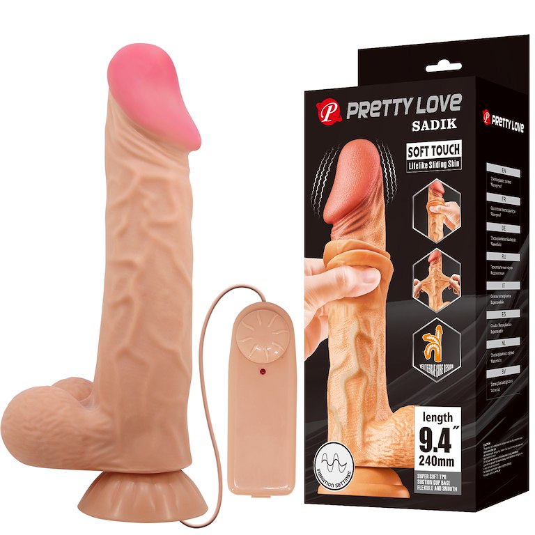 Realističan Vibrator 9.4inch BW 8104ZRG