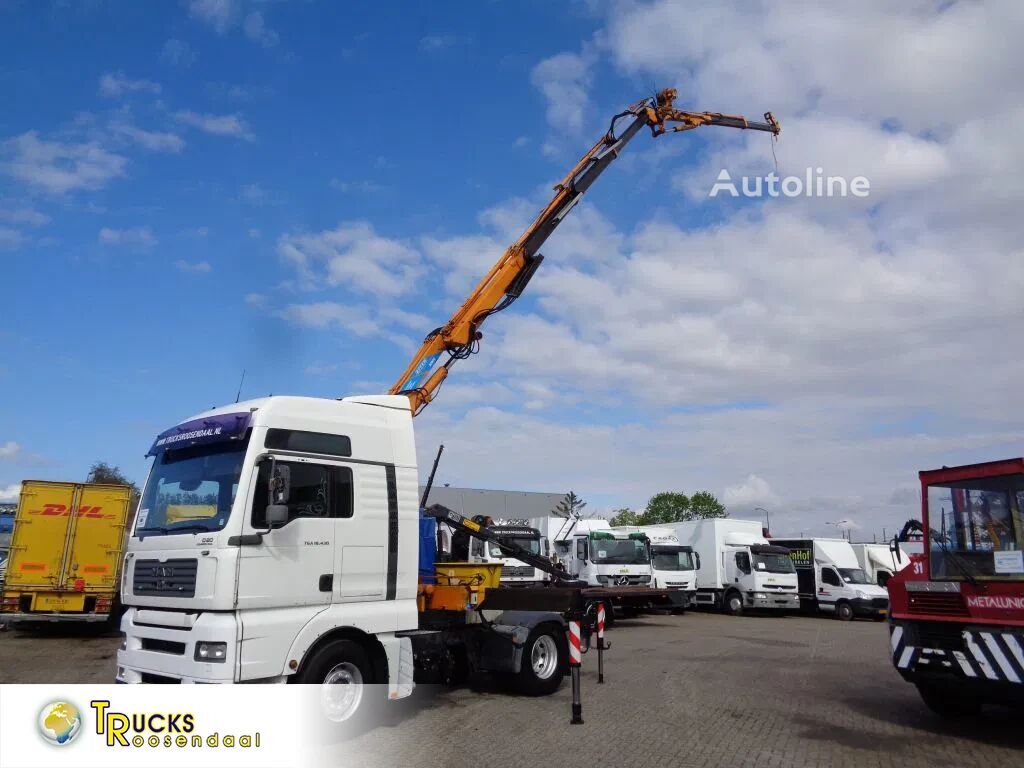 MAN TGA 18.430 Effer 20600 24m + FLYJIB + winch + long reach + Euro tegljač