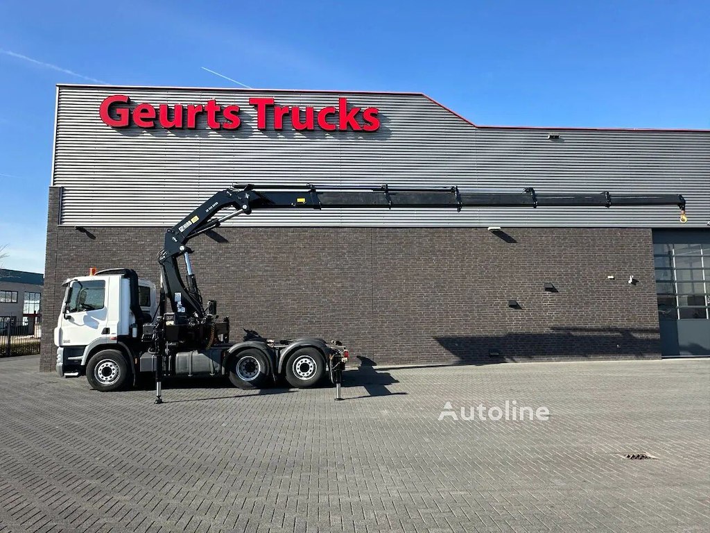 DAF CF 85 410 6X2 + HIAB 422EP-5 HIPRO TREKKER/SATTELZUG/TRACTOR UNI tegljač