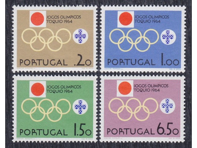 Portugal 1964 Tokio Olimpijada, **