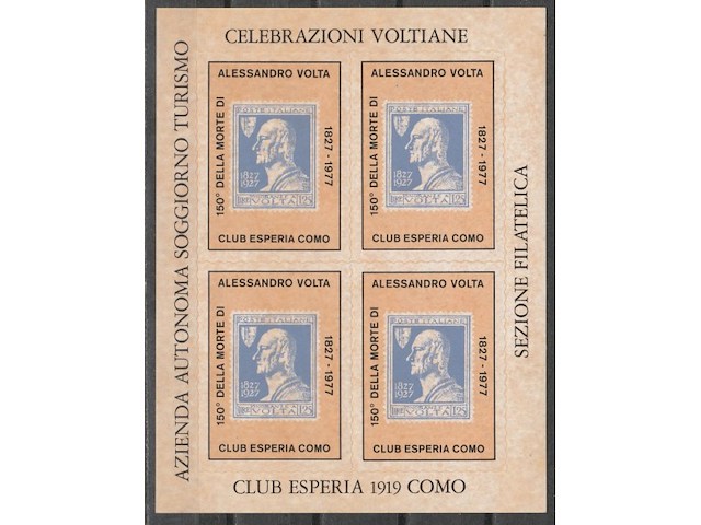 Italy, Italija - Alessandro Volta