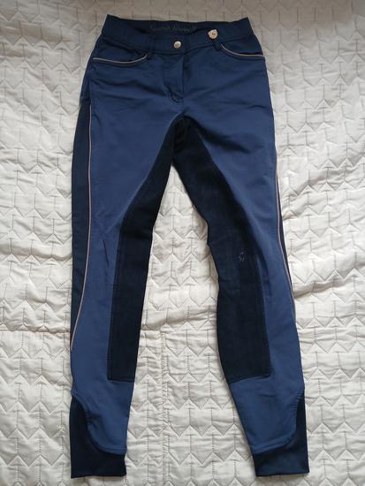 Lauria Garrelli plave pantalone za jahanje, 34