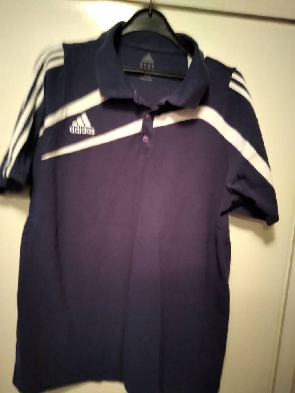 Majica na kratke rukave, XL (EU 54), Adidas, bоја - Tamnoplava, Pamuk