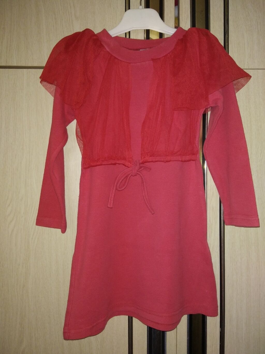 Okrugli izrez, Dug rukav, 122-128