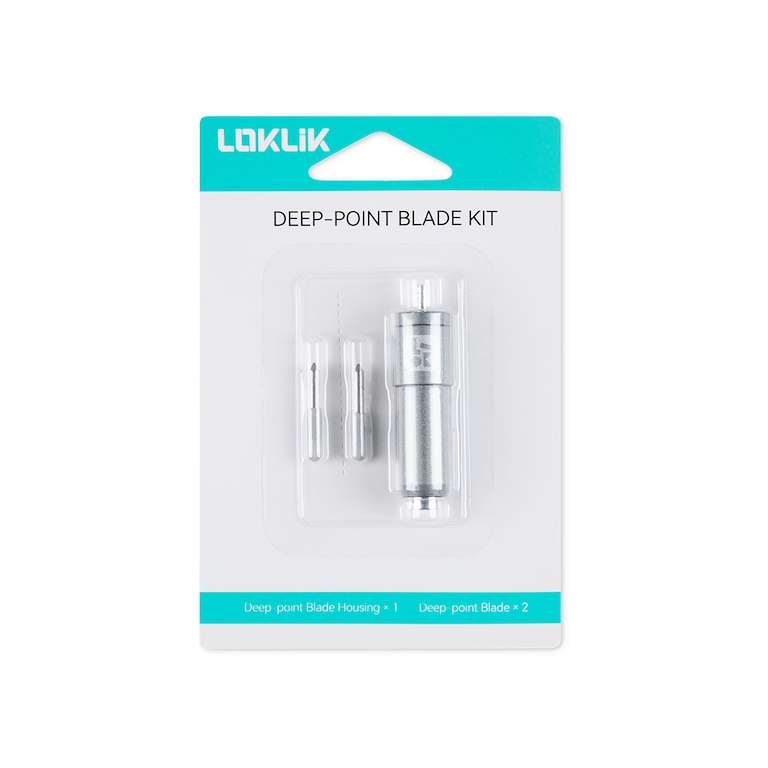 LOKLiK iCraft™ Deep-point Blade Kit