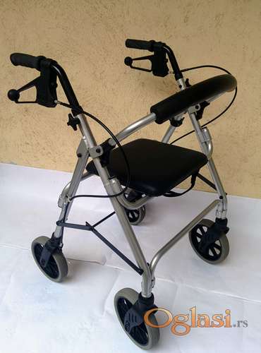 ALUMINIJUMSKA hodalica, šetalica, veoma lagana