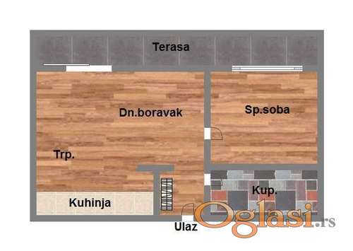 Dvosoban stan u Sremskoj Kamenici