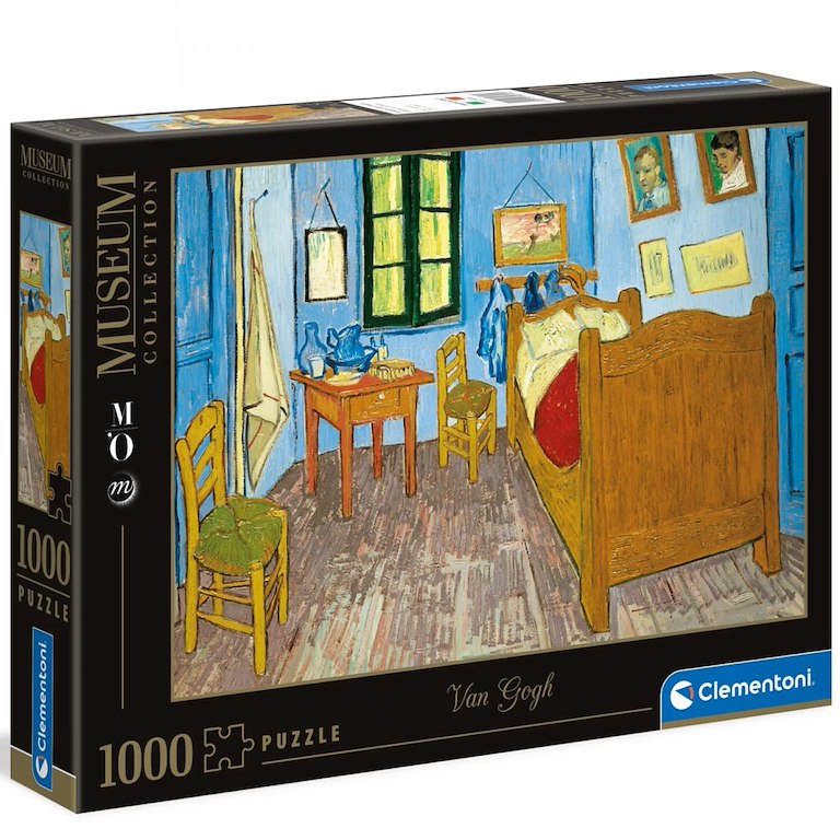 CLEMENTONI SLAGALICA PUZZLE MUSEUM 1000PCS JAN VAN DAEL