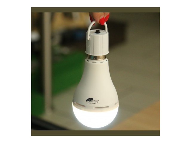 LED sijalica 7w punjiva prenosna E27