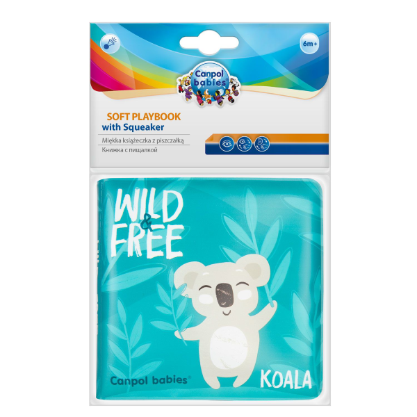Igračka mekana knjiga divlje životinje Canpol Babies 2/083_wild