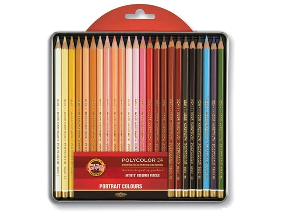 Koh-i-Noor Umetnička drvena boja 1/24 polycolor portrait 3824