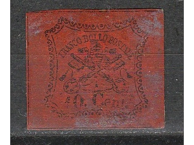 Roman States, Papal Arms - 1867