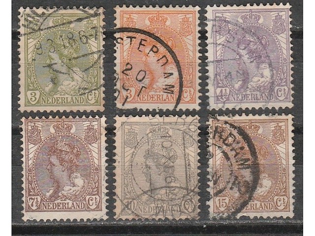 Netherlands - 1899-1919 - Queen Wilhelmina