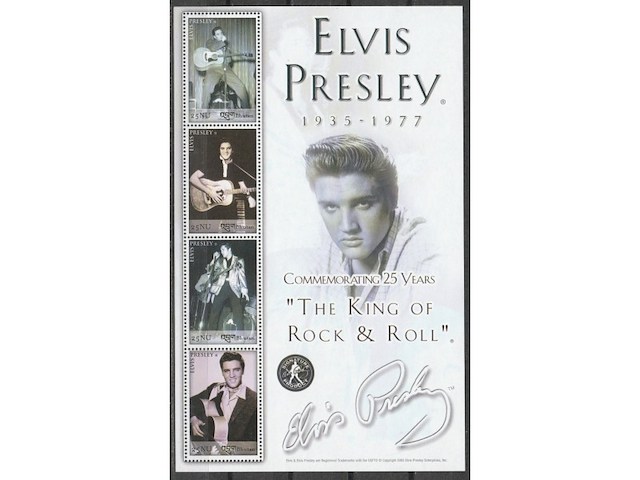 Bhutan - 2003 - Elvis Presley - MNH