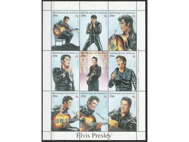 Senegal - 1998 - Elvis Presley - MNH