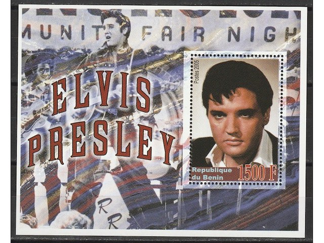 Benin - 2005 - Elvis Presley - MNH