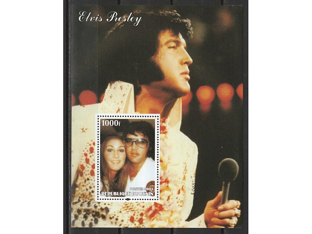 Benin - 2003 - Elvis Presley - MNH