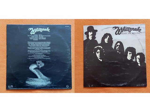 WHITESNAKE - Ready An` Willing (LP) Made in Germany