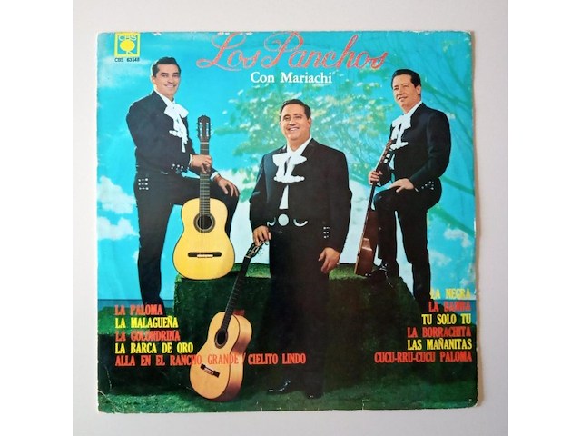 Trio Los Panchos - Los Panchos Con Mariachi (LP, YU)