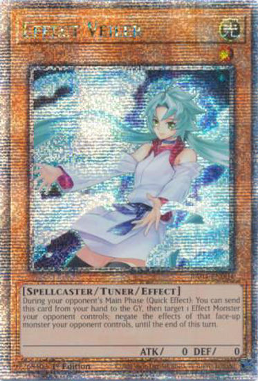 Effect Veiler - RA04-EN004-QCR - (V.5 - Quarter Century Secret Rare) 1st Edition