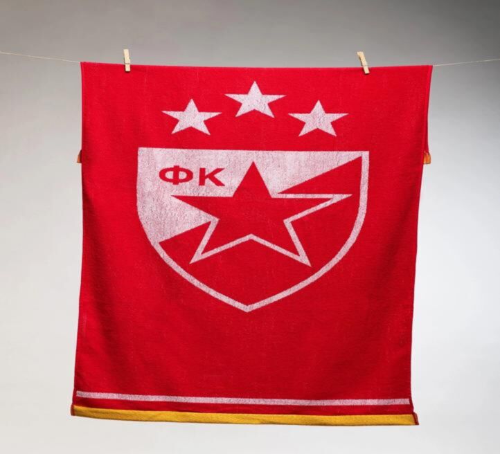 Plazni peškir Crvena Zvezda 70 cm x 160