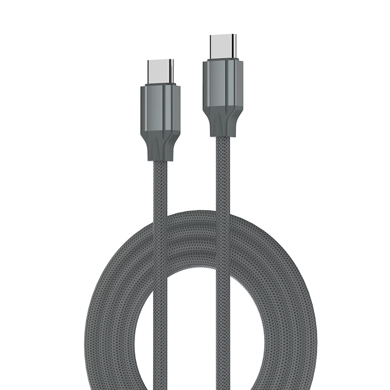 Data kabl LDNIO LC441c-100W Type C na Type C sivi 1m