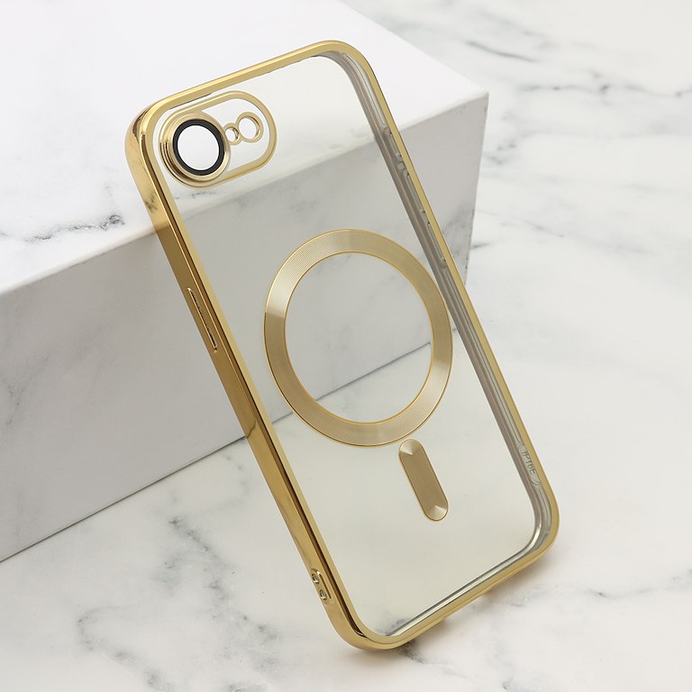Futrola CAMERA PROTECT MagSafe za iPhone 16e zlatna (MS)