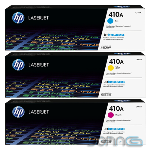 Toner HP 410A color